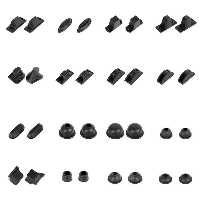 1Pair Replacement Plastic Stud Luggage Feet Pads for Luggage Bags ...