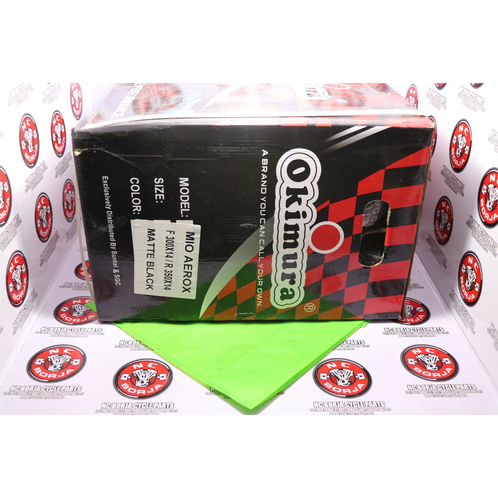 MAG WHEELS OKIMURA BLACK HARD ALLOY AEROX V1/V2 | Shopee Philippines