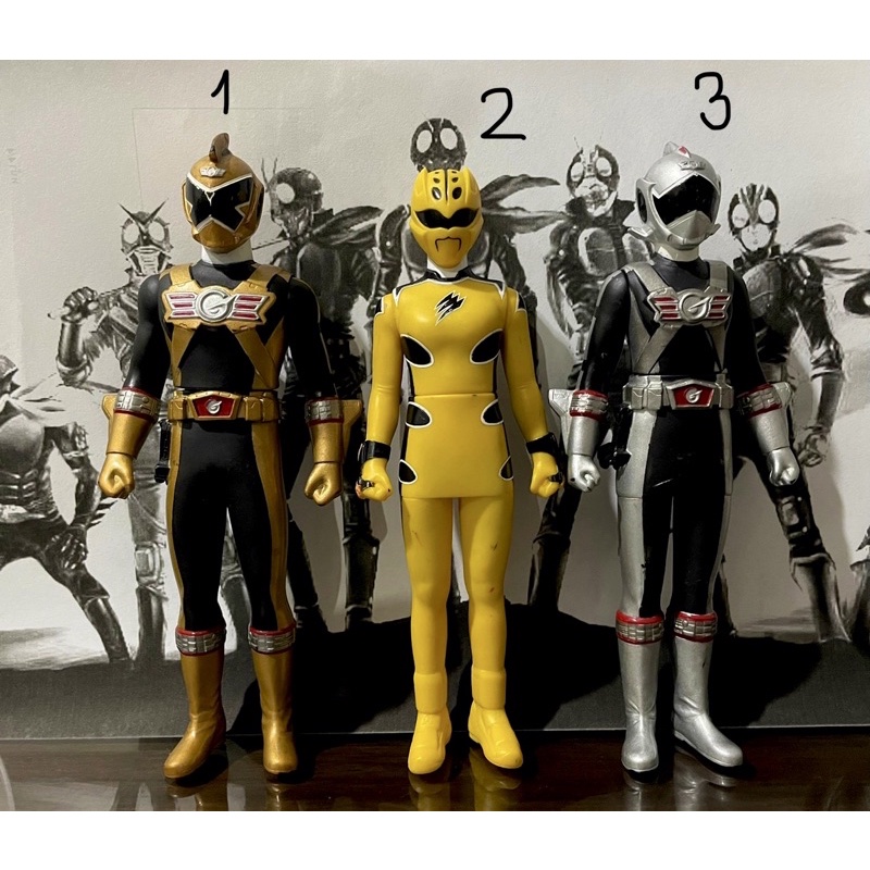 ️Sentai Gekirranger Powerranger Sentai Keki Ranger Power 6.5-7 Inch ...