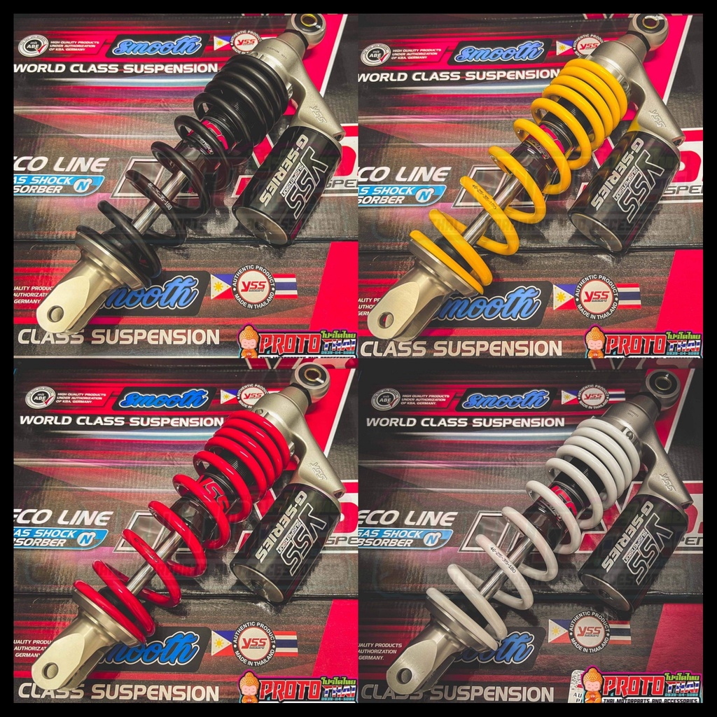 YSS G Series Rearshock Mio / Click / Beat 300mm ( Original / Legit 100% ...