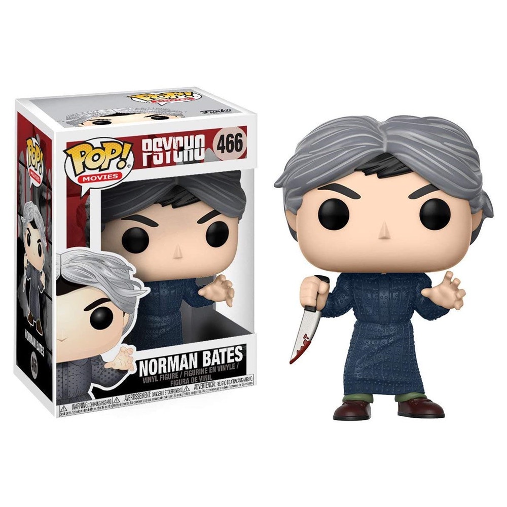 Funko Pop Movies: Psycho - Norman Bates 466 Action Figure Toys | Shopee ...