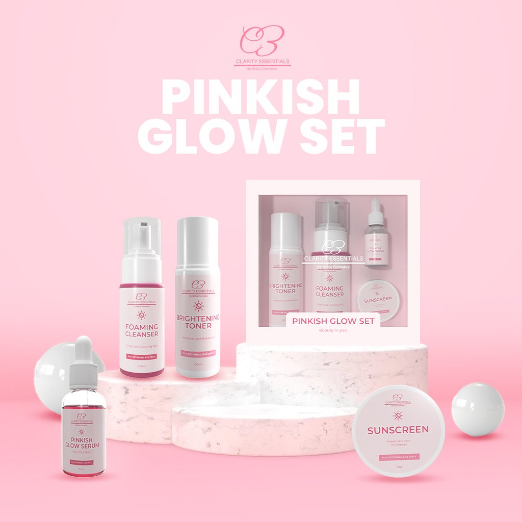 Glass Skin Set | Pinkish Glow Set | GLASS SKIN Facial Set Clarity ...