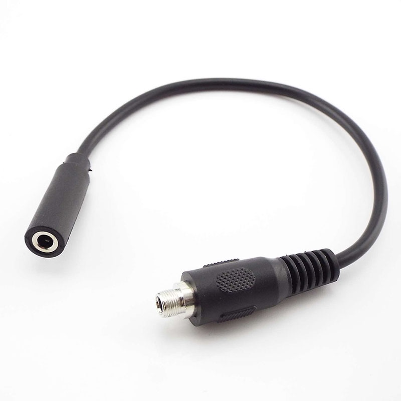 20cm Aux Cable 3.5mm Stereo Female to Screw Female Headphone Extension ...