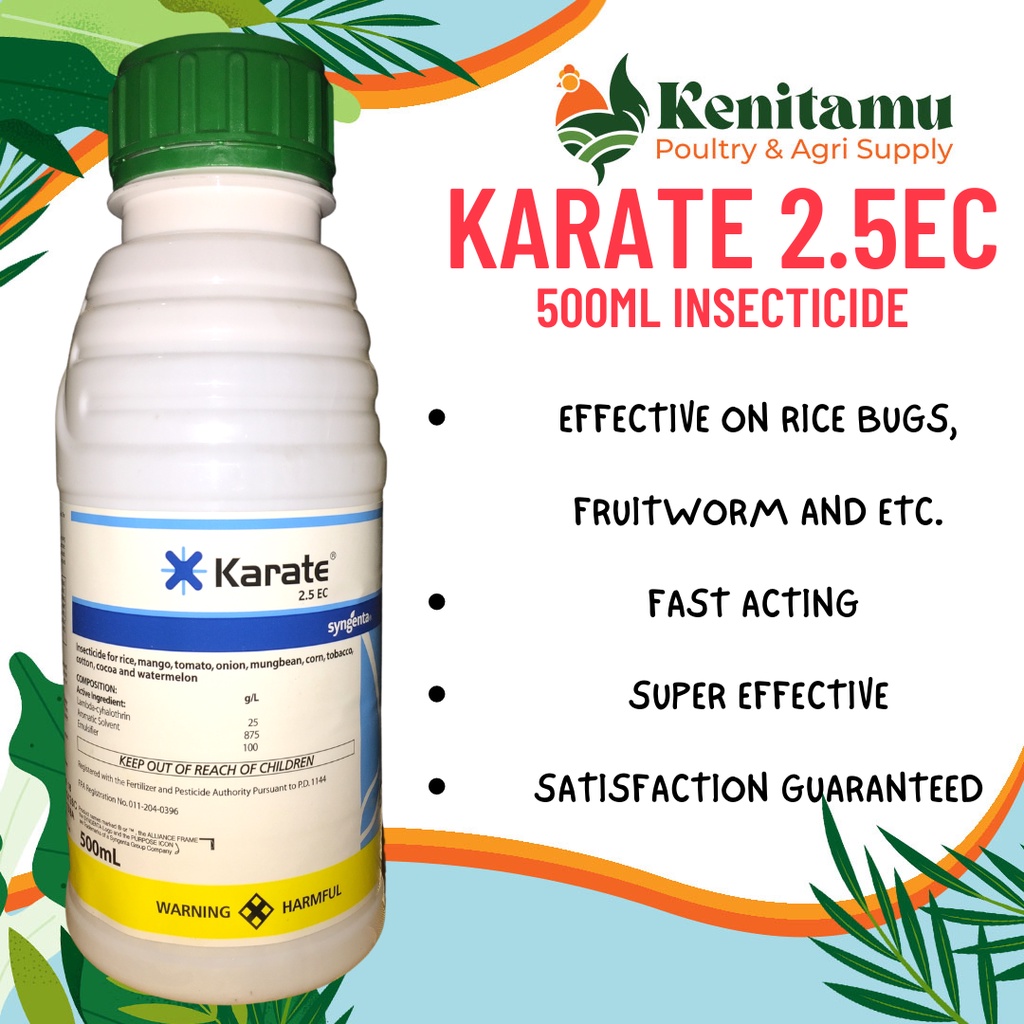 KARATE 2.5EC 500ML INSECTICIDE BY: SYNGENTA*.R | Shopee Philippines