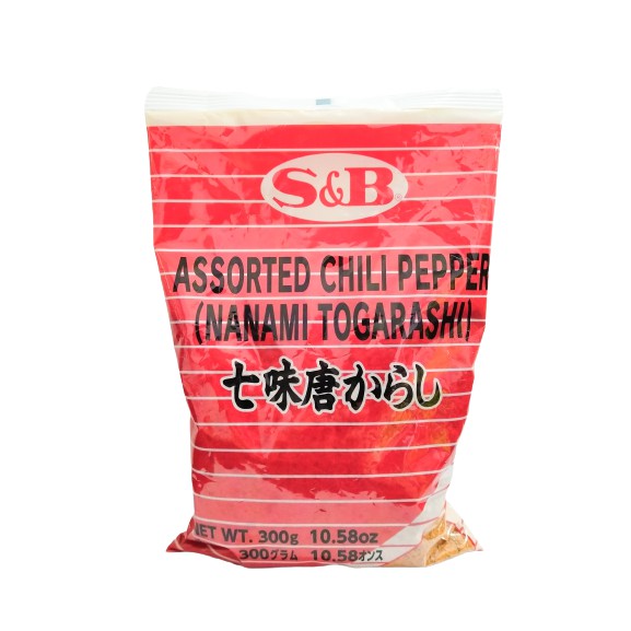 S&B Assorted Chili Pepper ( Nanami Togarashi ) 300g | Shopee Philippines
