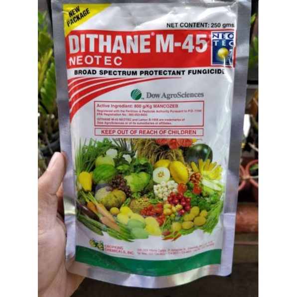 250 grams Dithane M-45 NEOTEC Fungicide (original pack) | Shopee ...