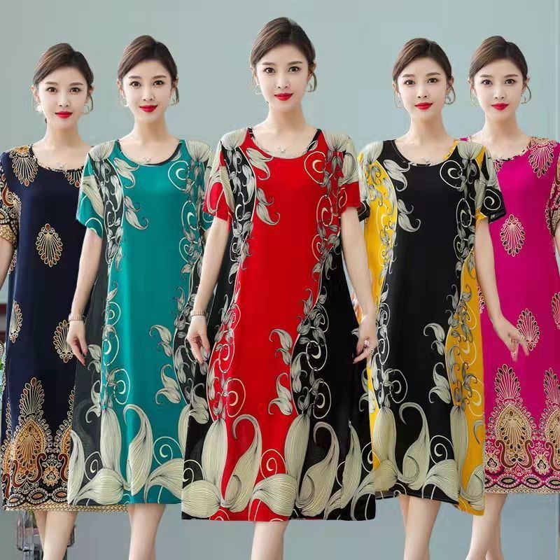 ready stock 2XL-5XL Batik Daster Duster Pambahay Plus Size Chalice ...