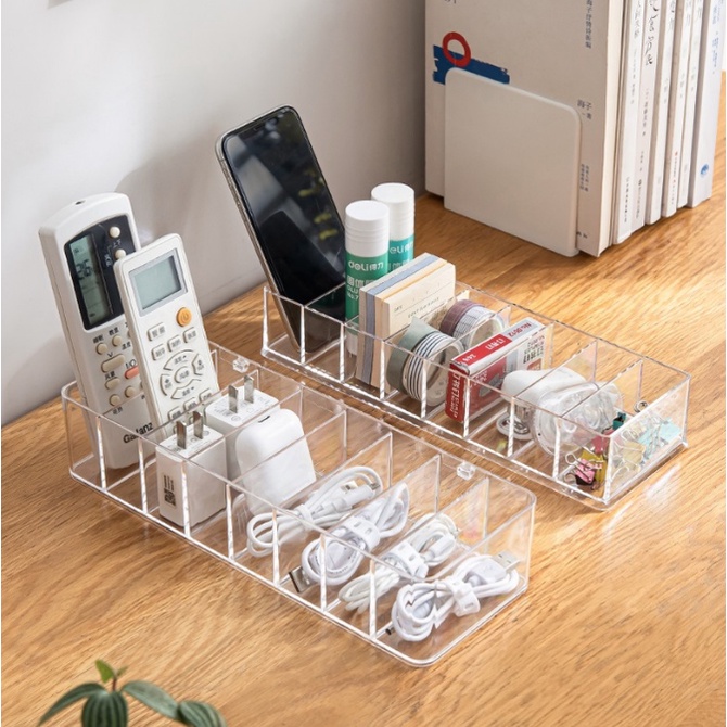 Storage Cable Management Box Hub Organizer Box Desktop Data Cable ...