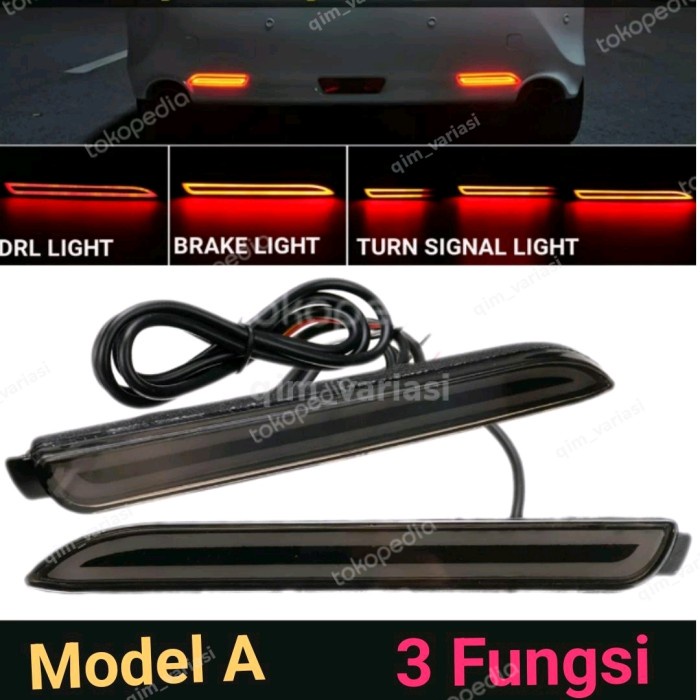 Innova 2009-2014 Led Cob Rear Bumper Reflector Lights | Shopee Philippines