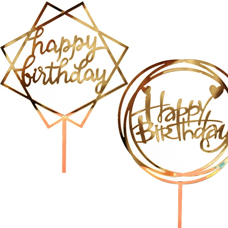 Acrylic Cake Topper Birthday Cake Topper -aj- | Shopee Philippines