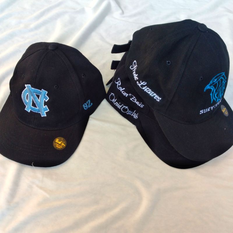 Customized Baseball Caps embroidery ( give your own design) | Shopee ...