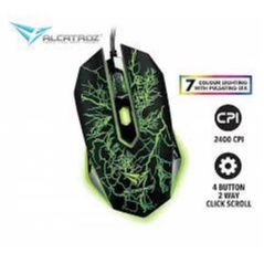 Alcatroz X-Craft Electro 7 Colour Lighting with Pulsating EFX 2400 DPI ...