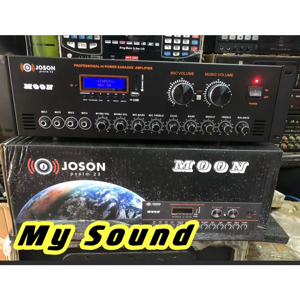 Joson Moon Simi Powered Amplifier with Platinum DM-8000 microphone ...