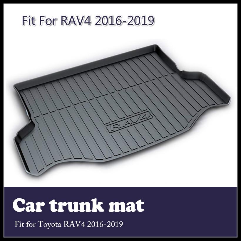【Rav4】Toyota Car Cargo rear trunk mat For Toyota RAV4 2016 2017 2018 ...