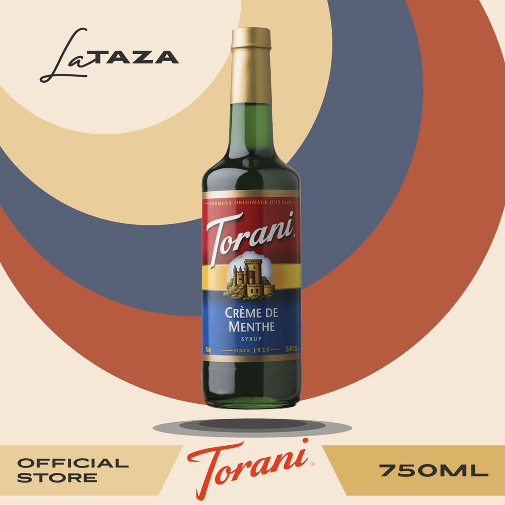 Torani Crème de Menthe Syrup (750ml) | Shopee Philippines