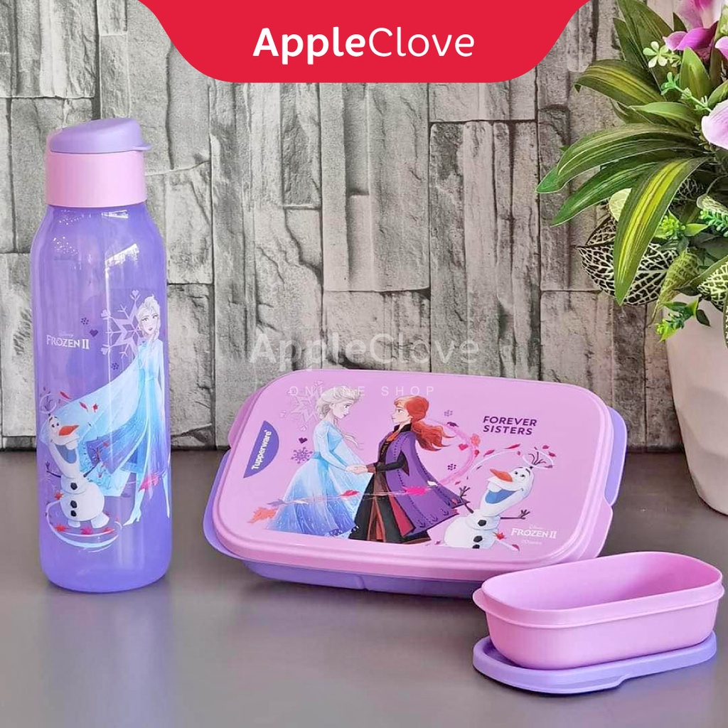 Tupperware Marvel Spider-Man Disney Frozen Collectable Set bottle 750ml ...