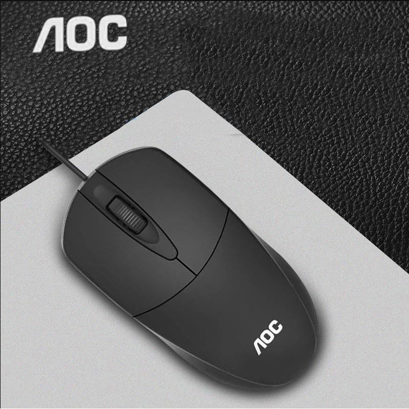 【XMT】AOC MS100/MS121/MS320 Optical Wired Mouse Ergonomic 3 Button ...