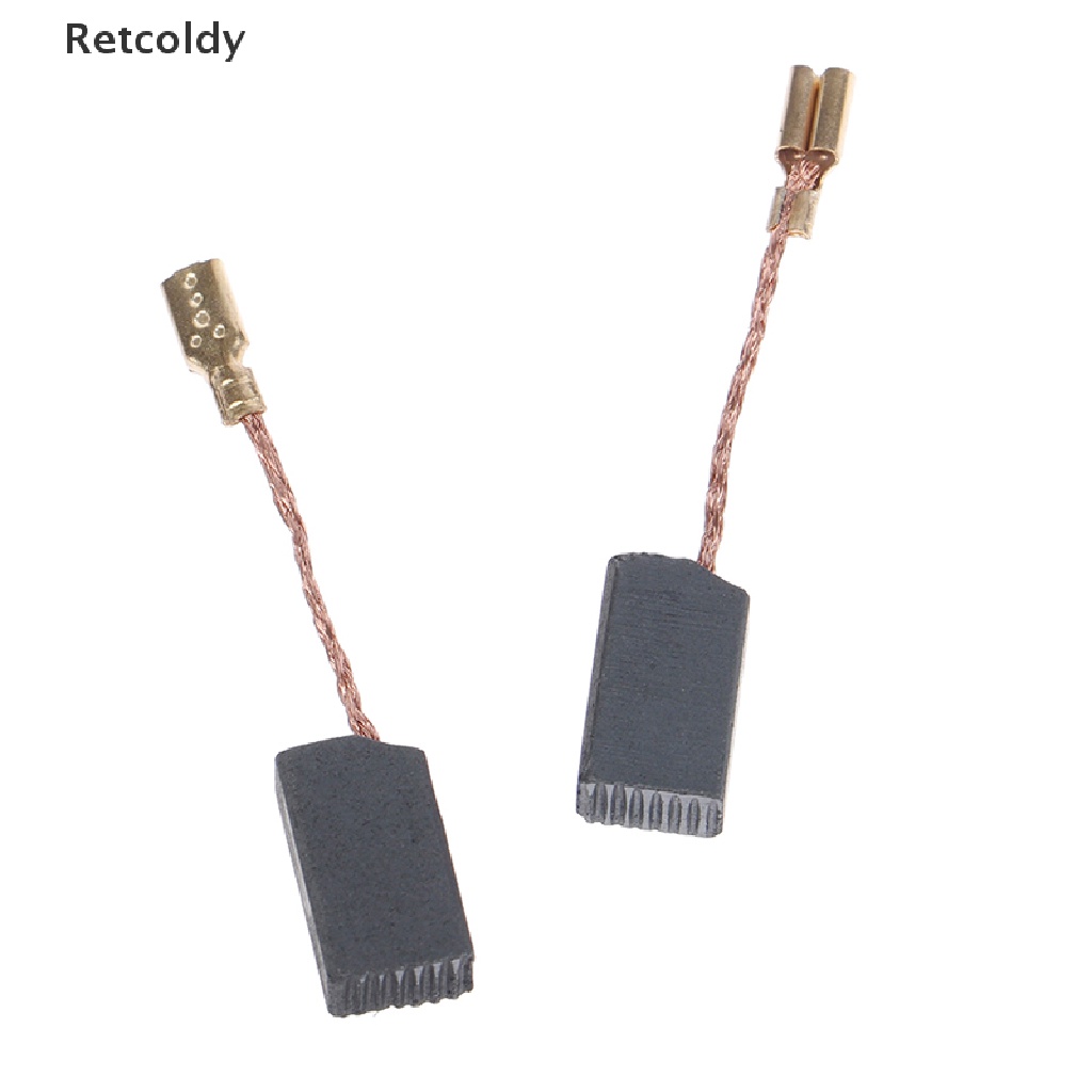[Retc] 10Pcs Graphite Copper Motor Carbon Brushes Kit For 100mm Angle ...