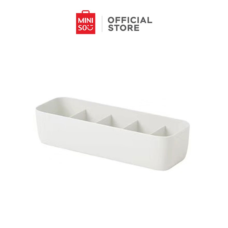 MINISO Clothes Storage Box with Grids Off White | Shopee Philippines