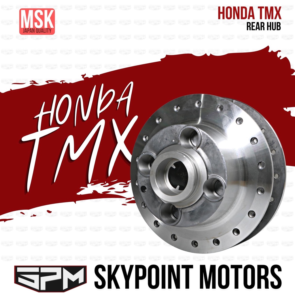 REAR HUB FOR HONDA TMX 155 MSK (9707-018) | Shopee Philippines