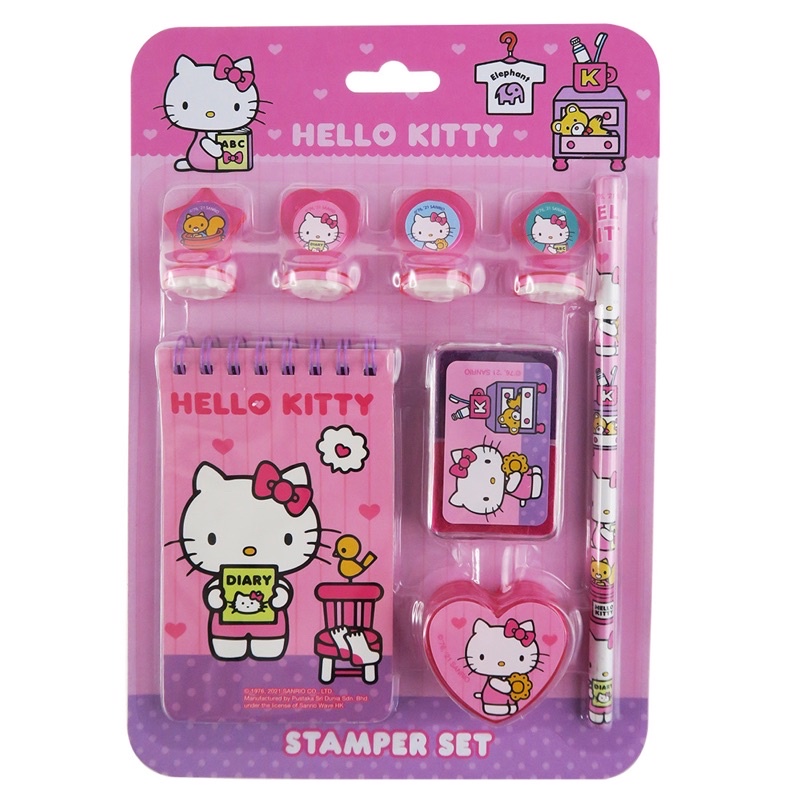 Sanrio Hello Kitty Stamper Set | Shopee Philippines