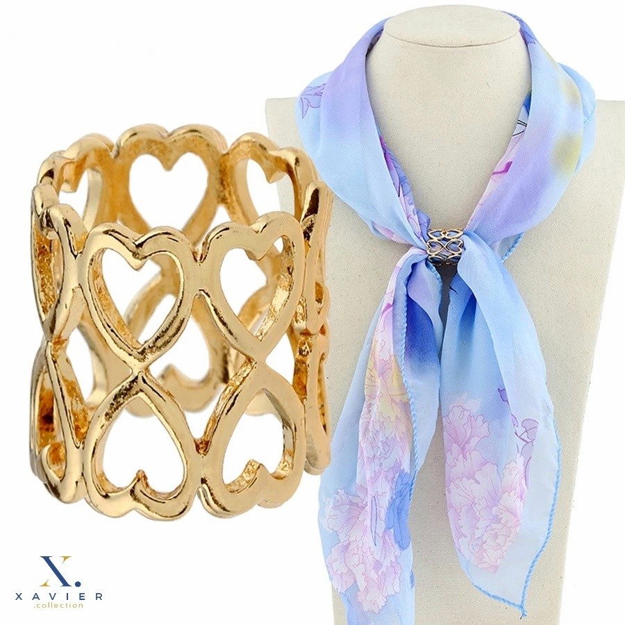 Scarf Ring / Hijab Love Ring / Hijab Ring Hijab Accessories | Shopee ...