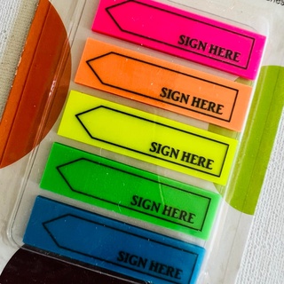JOY SIGN HERE STICKY NOTES STYLISH FILM INDEX (125 sheets/pack) SOLD ...