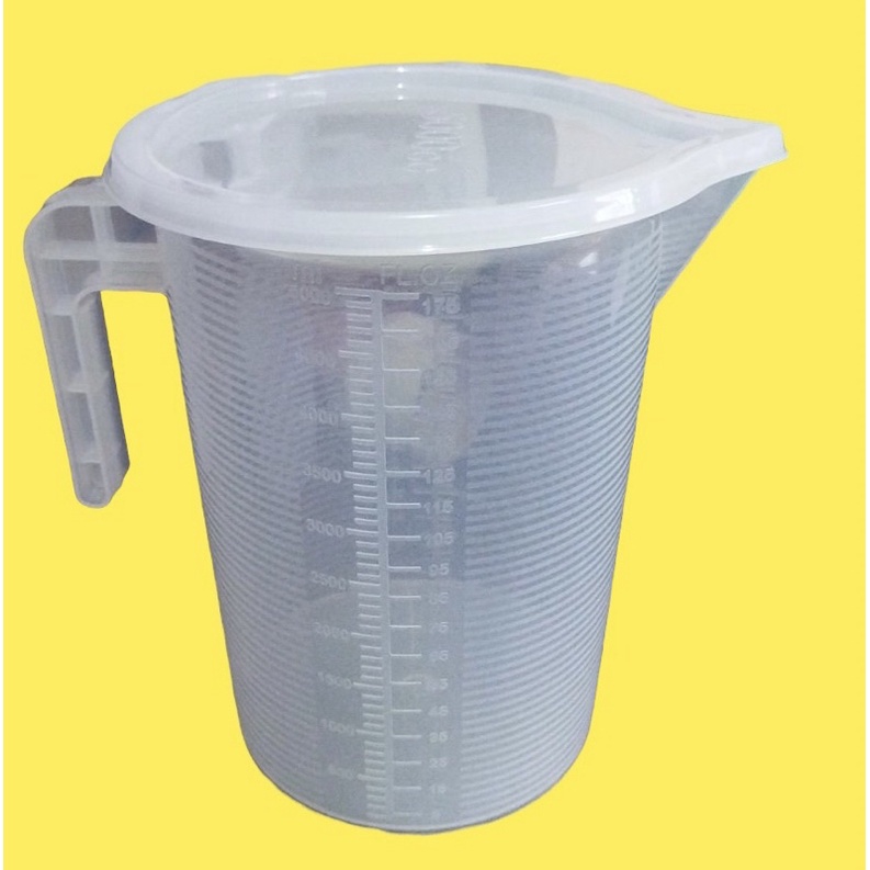 3 Liter Pitcher with Cover 5 Liter Measuring Pitcher for Milktea Baking ...