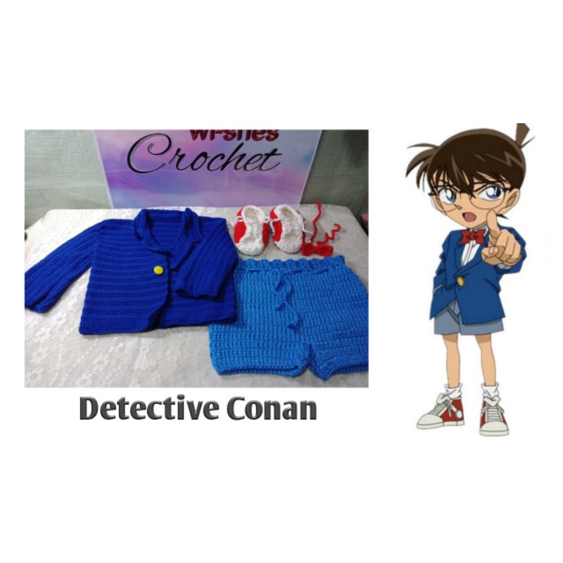 Detective Conan Crochet Costume (Pre-order) | Shopee Philippines