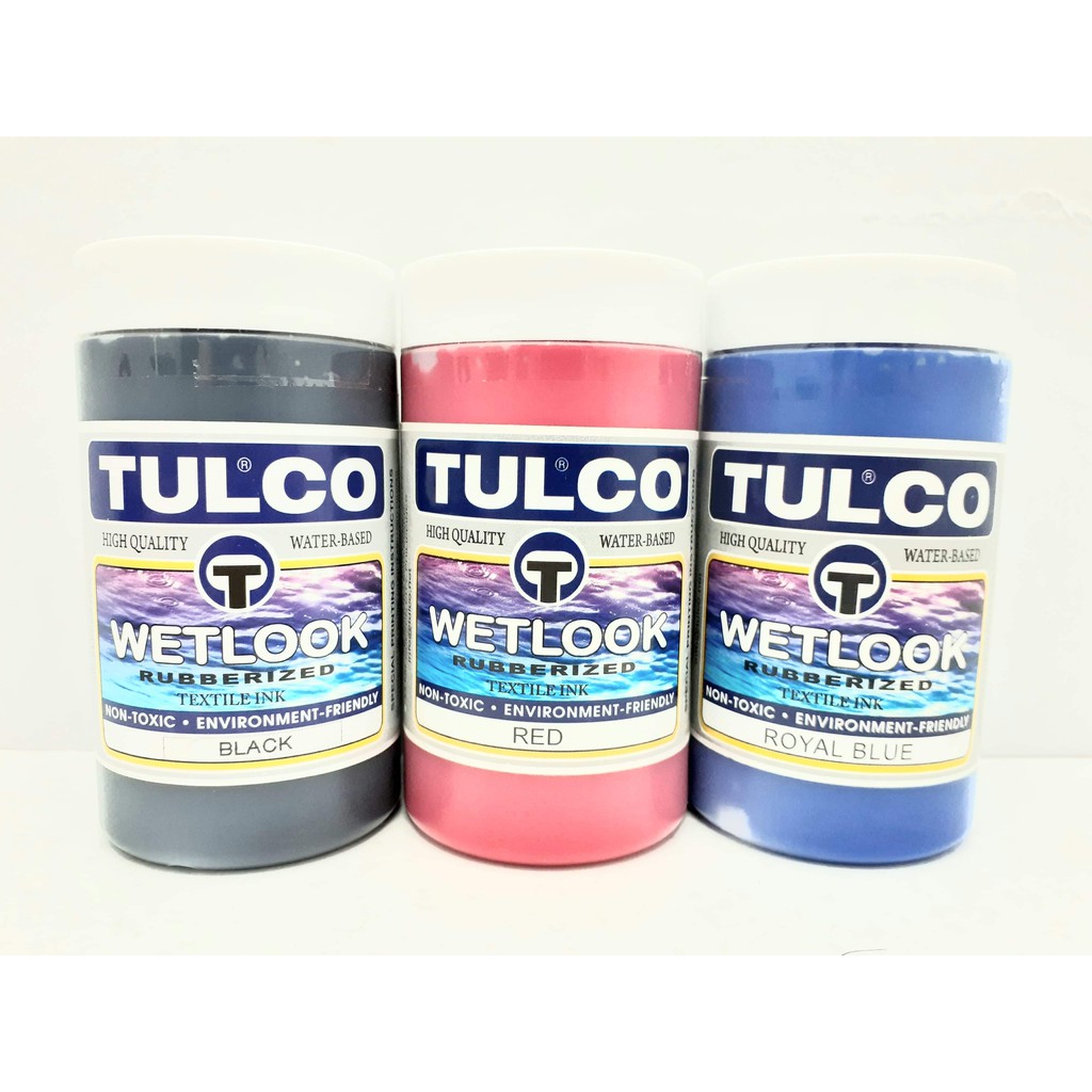 TULCO WETLOOK RUBBERIZED TEXTILE INK 250g | Shopee Philippines