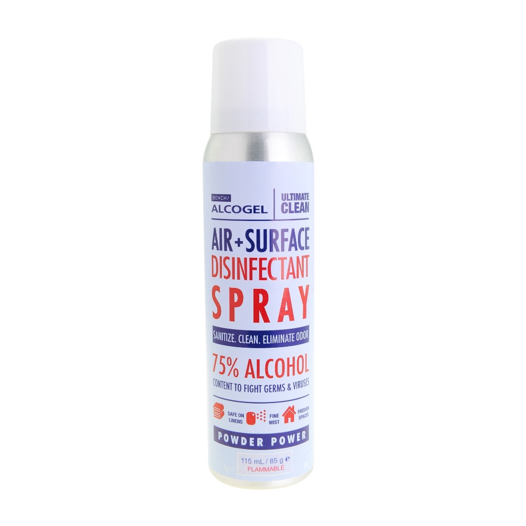 CPV0115A - BENCH/ Alcogel Air+Surface Disinfectant Spray 115ml | Shopee ...