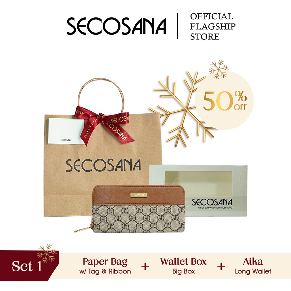 SECOSANA Long Wallet Bundle 1 | Shopee Philippines