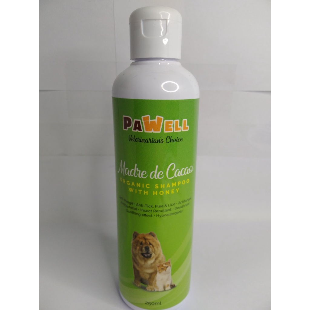 [CL REYES AGRIVET]1pc PAWELL Madre De Cacao Organic Shampoo with Honey ...