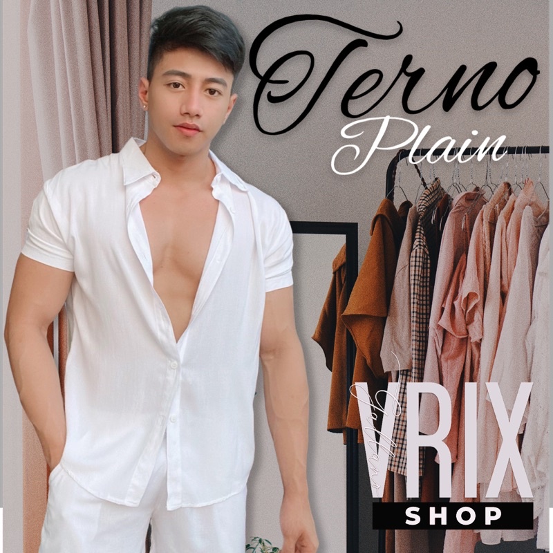 PLAIN TERNO BY VRIX SHOP | Shopee Philippines