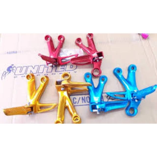Universal cnc color satria rear step step | Shopee Philippines
