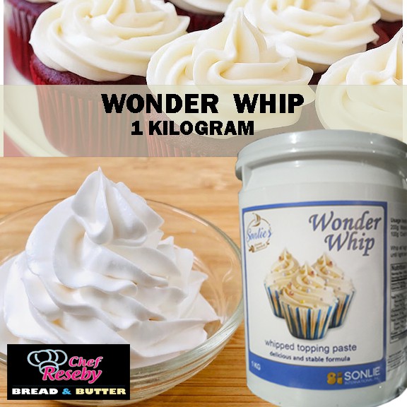 Wonder Whip 1Kg Whipped Topping Paste (Whippit) | Shopee Philippines