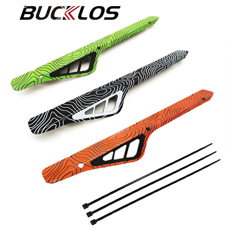BUCKLOS Frame Chain Protective Cycling Front Fork Protection Fit MTB ...