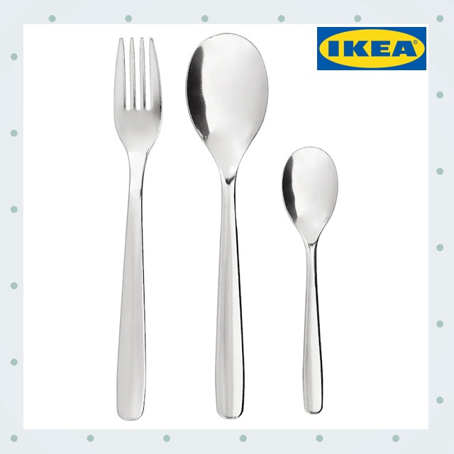 IKEA MOPSIG 12-Pieces cutlery set | Shopee Philippines