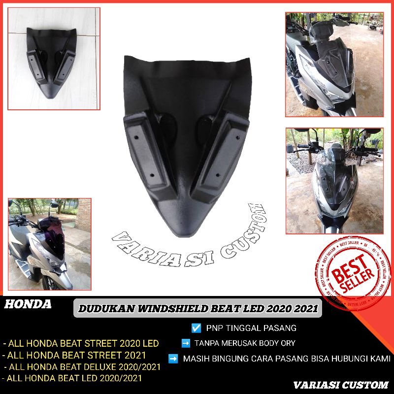 Windshield beat street Led 2021 visor Mount Panel 2020 | Shopee Philippines