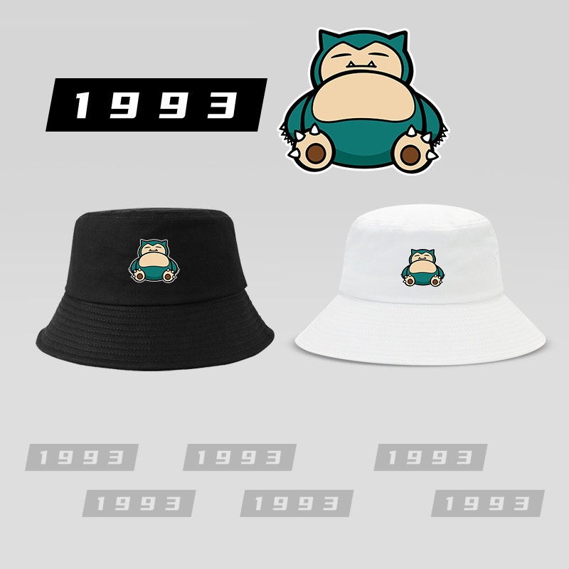 Pokemon Snorlax Cap Bucket Hat Snorlax Cap Hat Fisherman Hat For Men ...