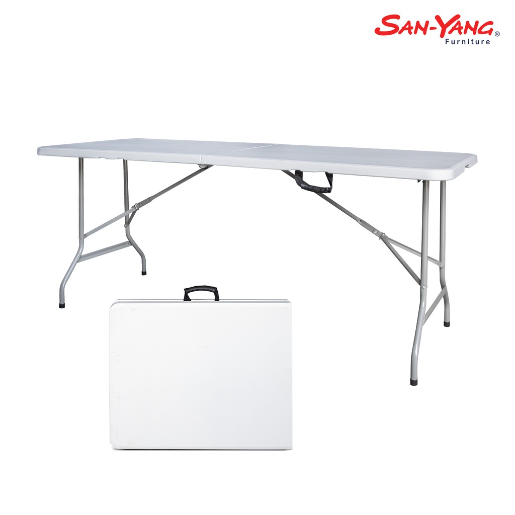 San-Yang Furniture Multipurpose Foldable Table White 313018 | Shopee ...