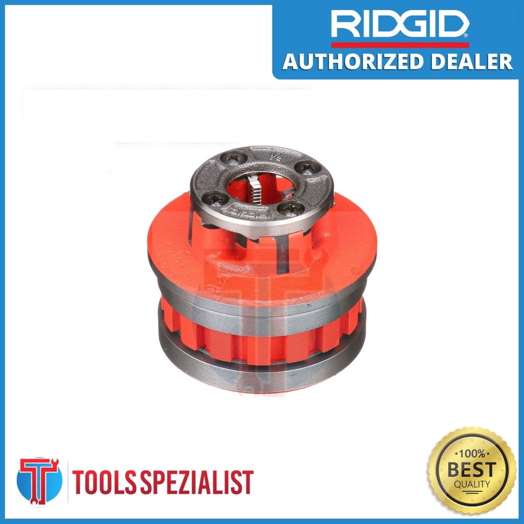 RIDGID 12R DIE HEAD COMPLETE 1/2" 37390 | Shopee Philippines