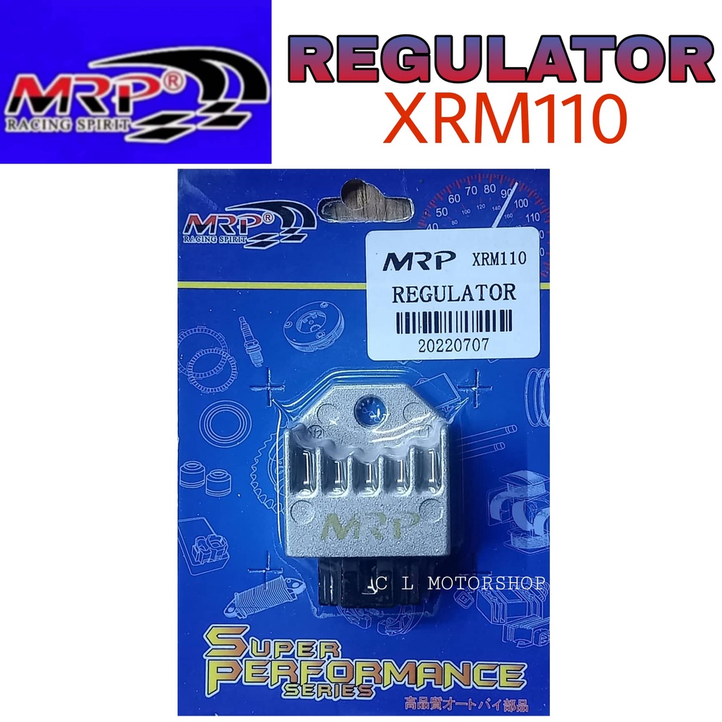 MRP MOTORCYCLE REGULATOR XRM110 | Shopee Philippines