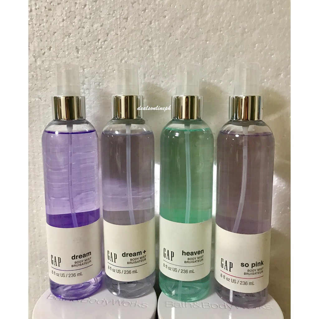 Authentic Gap Body Mist 236ml | Shopee Philippines