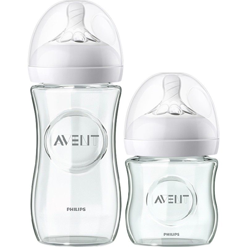 Philips AVENT glass milk bottle 120-240ml | Shopee Philippines