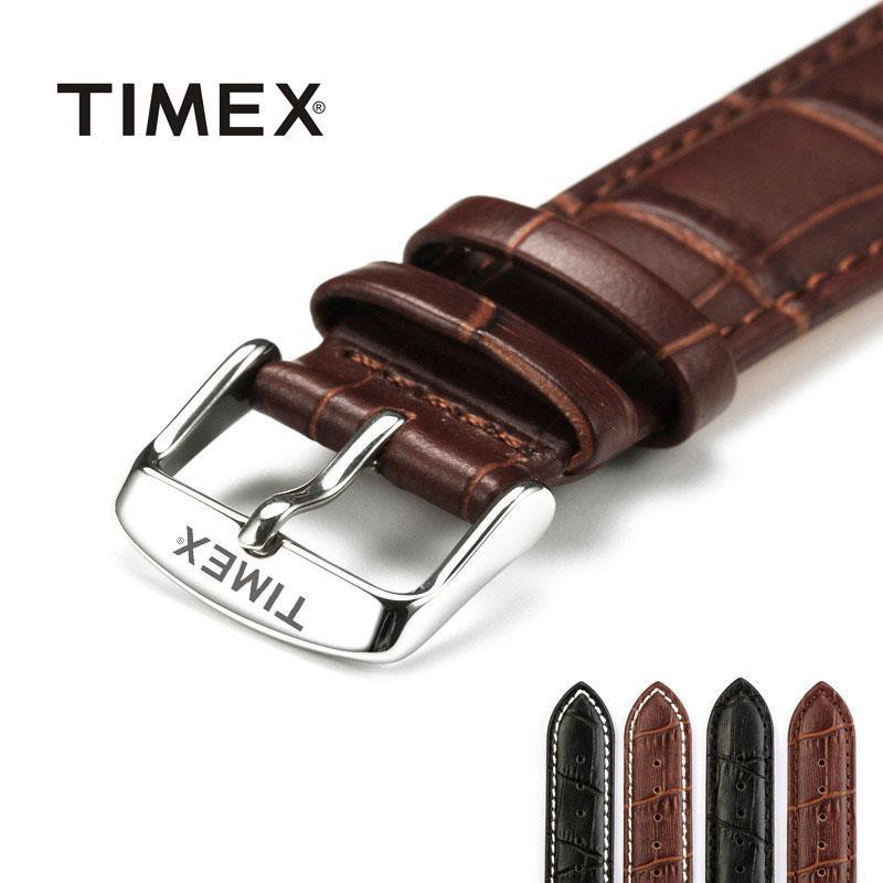 TIMEX/ TIMEX leather watch strap adaptation T49963 T49905 T2P564 men ...