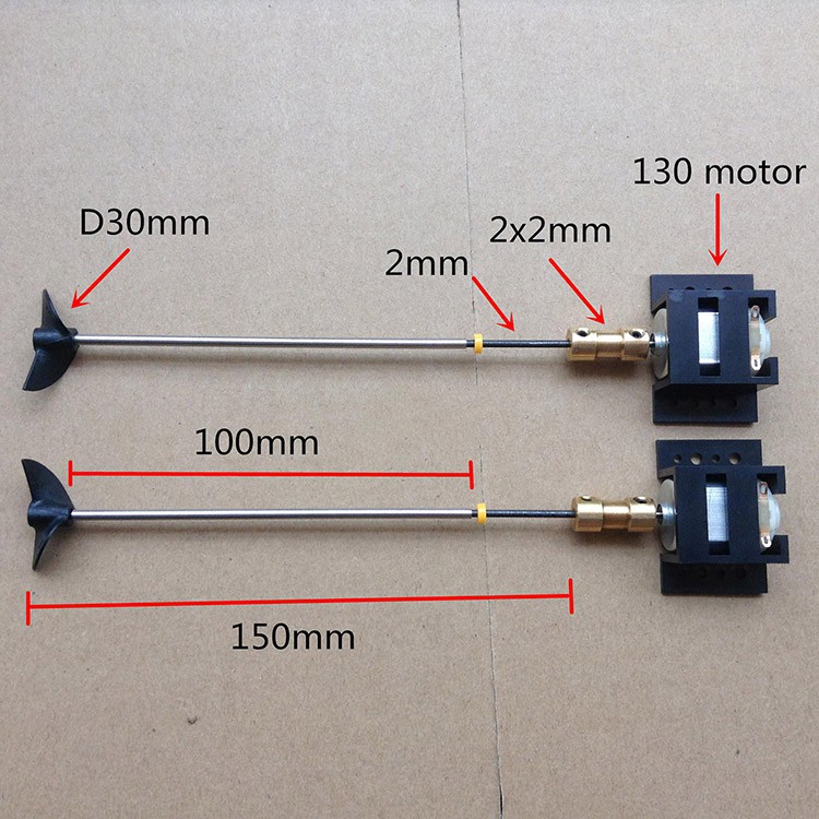 Double Motors RC Boat Drive Set 130 Motor DIY Model Kit | Shopee ...