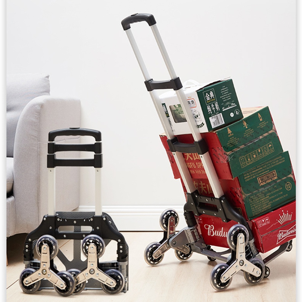 Folding Hand Truck Dolly Cart Luggage Hand Cart Aluminum Box Cart ...