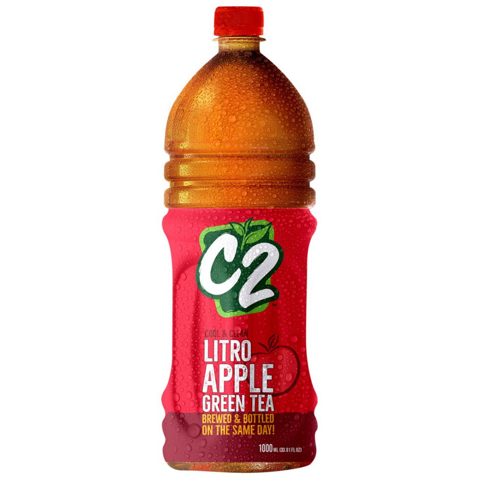 C2 Green Tea Apple Drink 1 Liter | Shopee Philippines