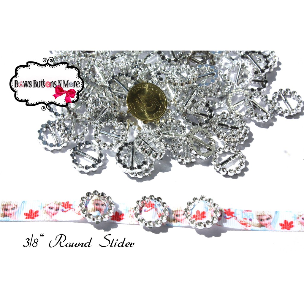 Ribbon Sliders per pack (15 pieces) for hairbow centerpiece, invitation ...